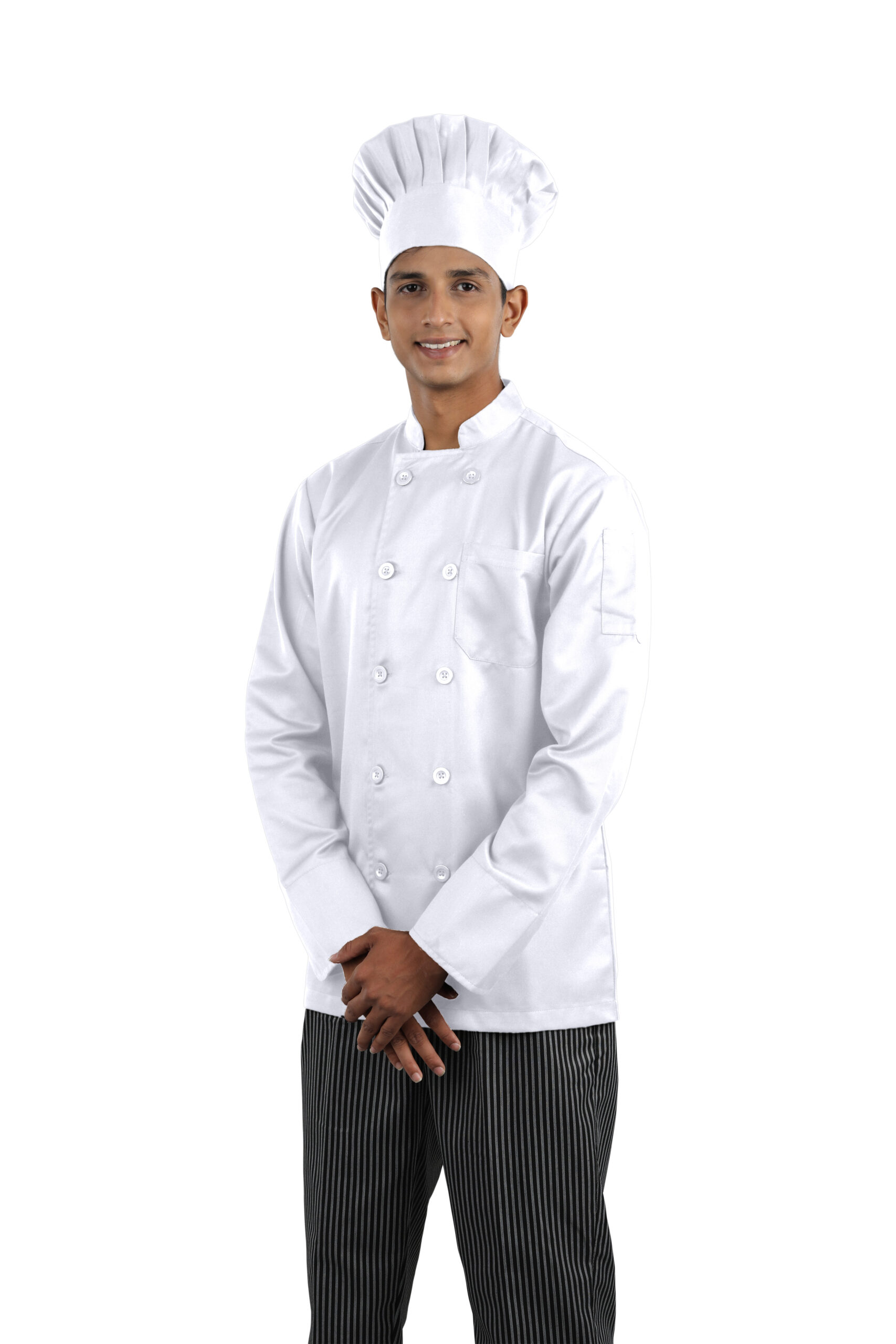 Rethaa Chef Jacket with Piping | Durable & Stylish Design